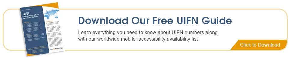 Get your UIFN for your business at Global Call Forwarding