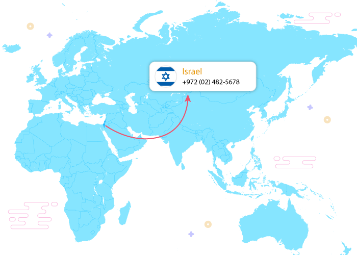 Get Israel Virtual Phone Numbers - 2023 | Global Call Forwarding