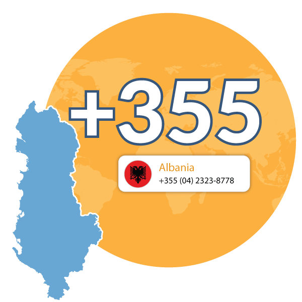 Albania Phone Numbers +355 | Get an Albania Virtual Number