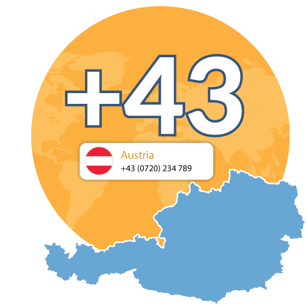 Austria Phone Numbers +43 | Get an Austria Virtual Number