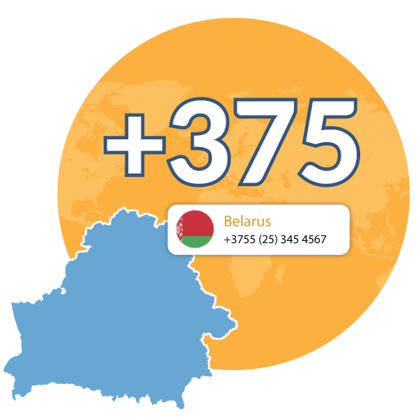 Belarus Phone Numbers +375 | Get a Belarus Virtual Number