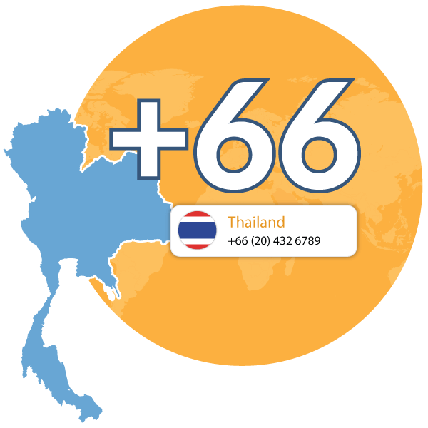 Get a Thailand Virtual Phone Number | Global Call Forwarding