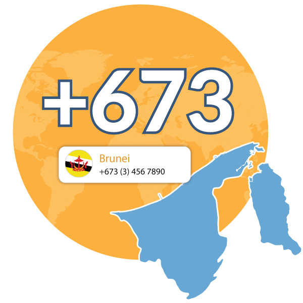 Buy Brunei Virtual Phone Numbers | Global Call Forwarding