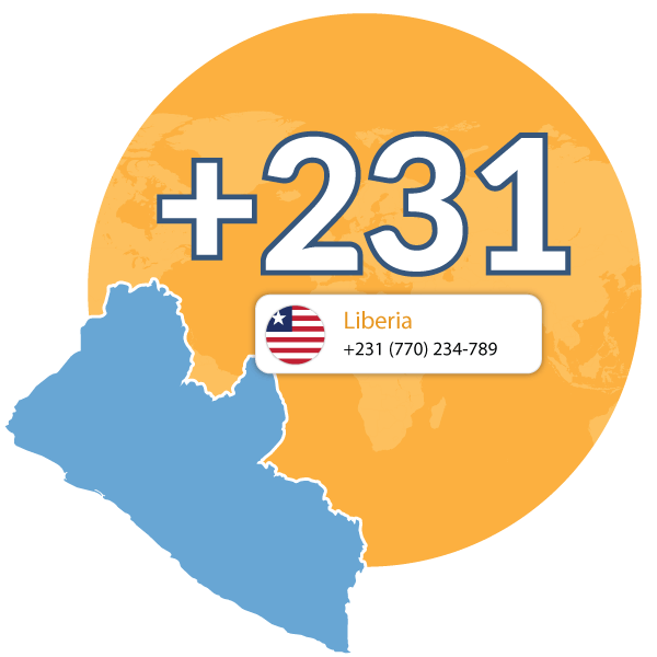 Liberia Virtual Phone Numbers | Global Call Forwarding