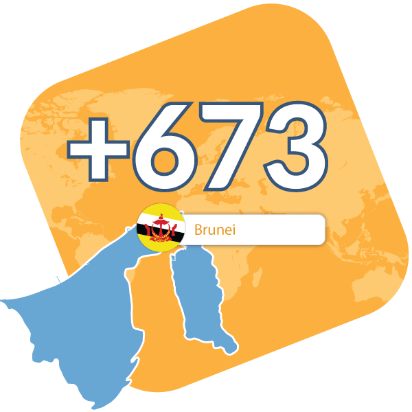 Brunei Toll Free Numbers at Global Call Forwarding