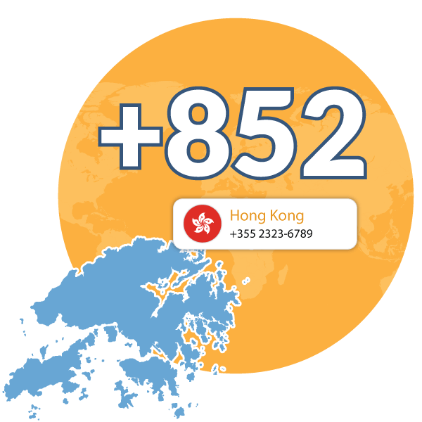 Get Hong Kong Virtual Phone Numbers | Global Call Forwarding