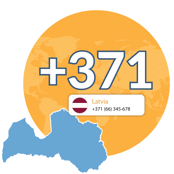 Latvia Virtual Phone Numbers | Global Call Forwarding