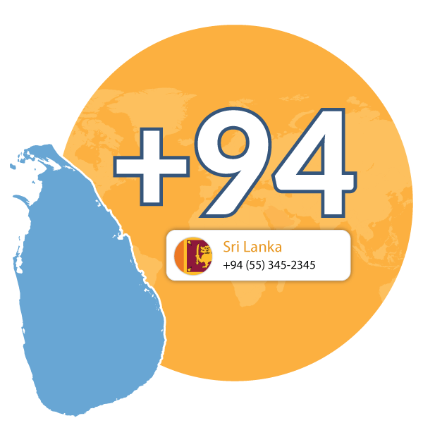 Sri Lanka Virtual Phone Numbers | Global Call Forwarding