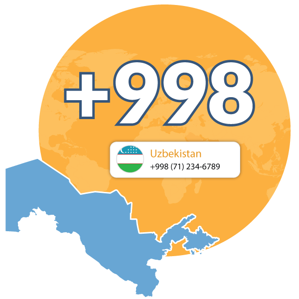 Uzbekistan Virtual Phone Numbers | Global Call Forwarding