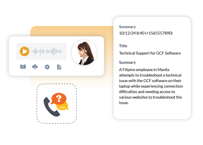 Call Summary | Global Call Forwarding